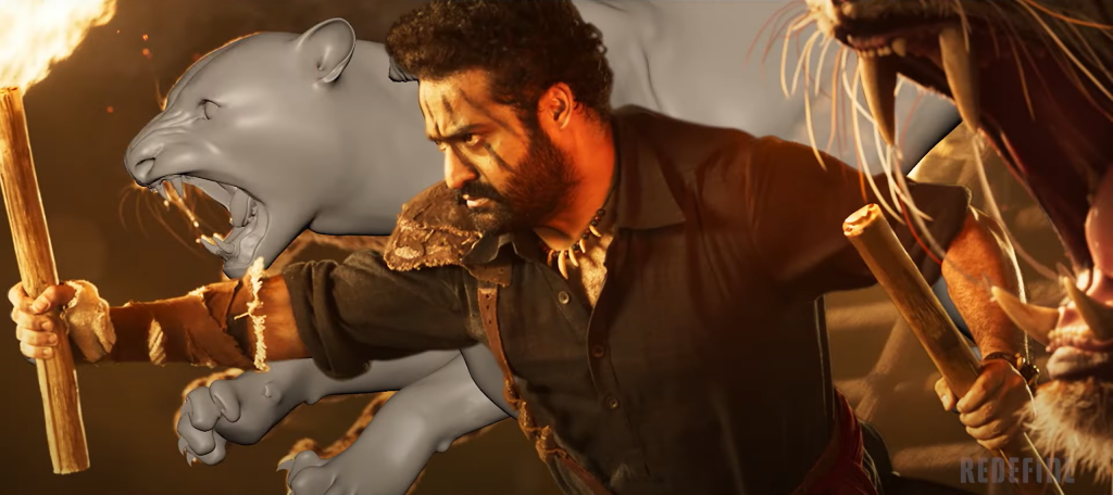 'RRR' (2022) – Pre-Interval Sequence VFX Breakdown by ReDefine - Mayalu ...